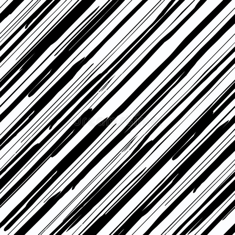 Diagonal Stripes Black and White Stock Vector - Illustration of graphic ...