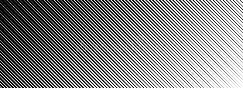 Diagonal Thin Line Halftone Gradation Texture. Fade Oblique Stripe ...