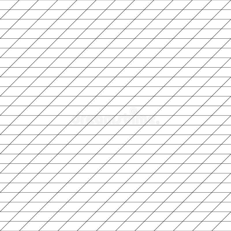 Diagonal, Tilt, Lean Units Grid, Mesh, Grating. Regular Angle Lines ...