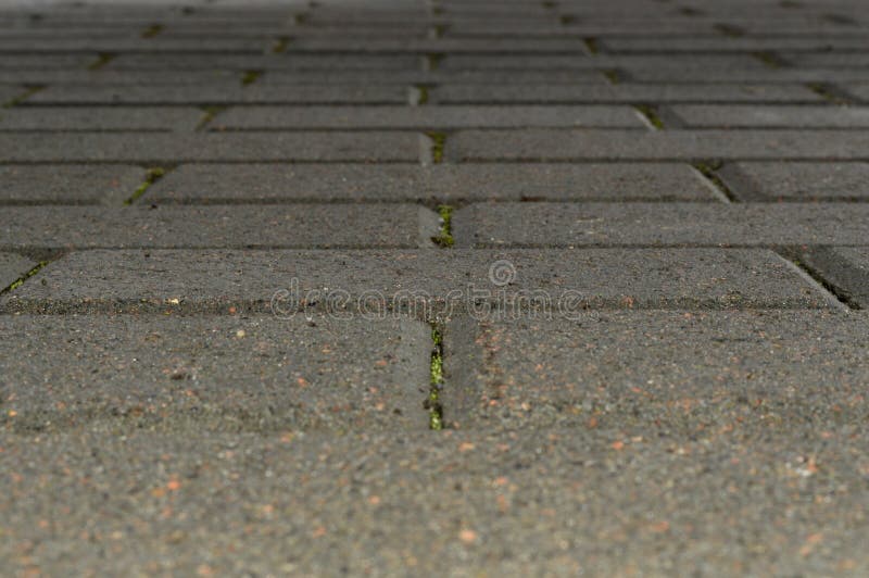 Diagonal View of Paving Slabs Stock Photo - Image of background, path ...