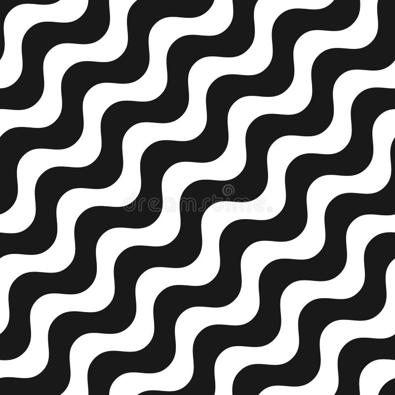 Diagonal Wavy Lines Seamless Pattern. Stock Vector - Illustration of ... Diagonal Wavy Lines Seamless Pattern. Stock Vector - Illustration of ...