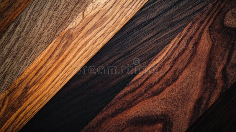 Diagonal Wooden Texture Background, Rich Wood Grain, Dark & Light Tones ...
