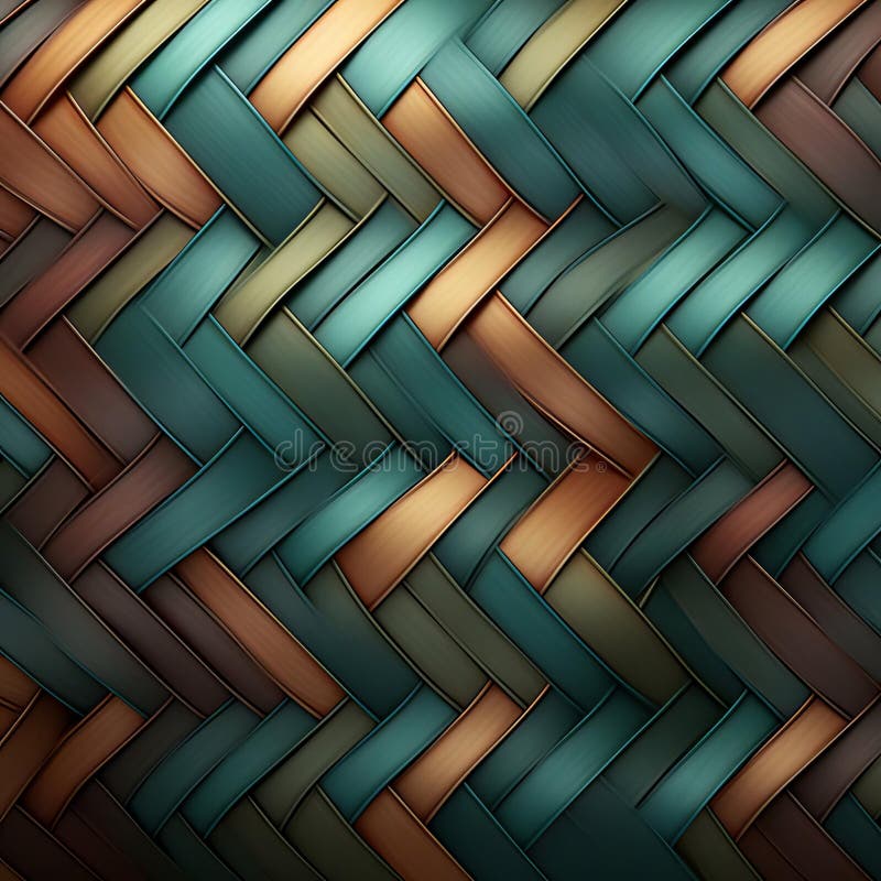 Diagonal Woven Pattern with 3d Effect and Texture Illusion Stock ...