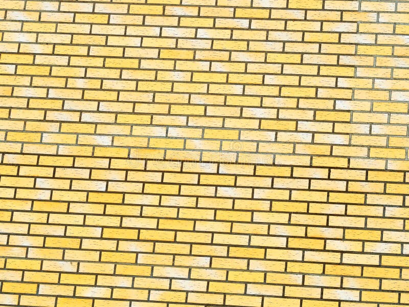 Diagonal Yellow Bricks Texture Backdrop Stock Photo - Image of yellow ...