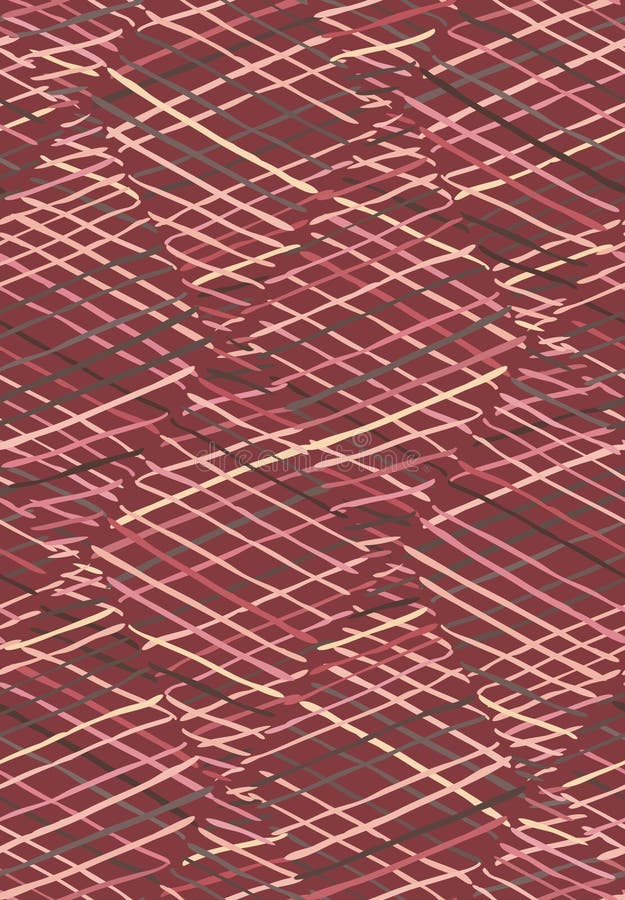 Diagonalmente Tramados Hexágonos Ilustración del Vector - Ilustración ...