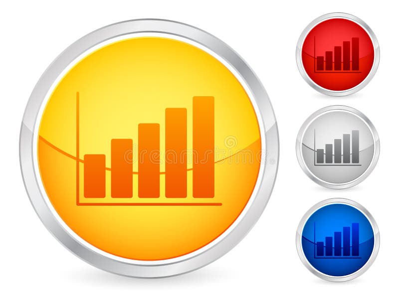 Chart Icons stock vector. Illustration of icons, symbol - 2831224