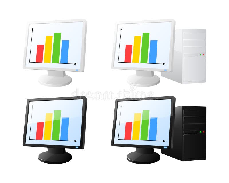 Diagram computer icons stock vector. Illustration of interface - 51532188