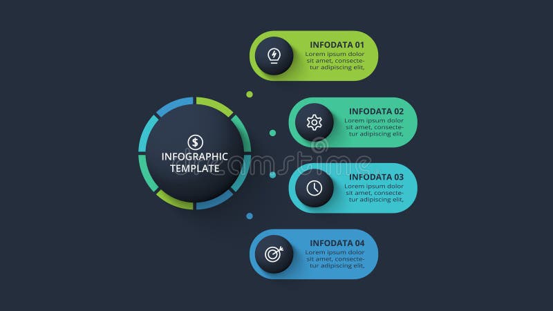 Diagram Concept for Infographic with 3 Steps, Options, Parts or ...