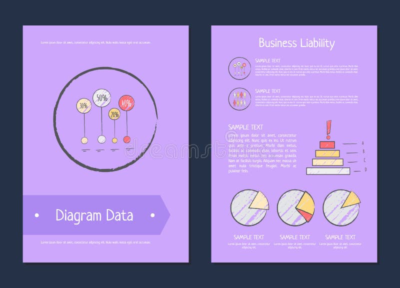 Diagram Data Business Liability Analysis Methods Stock Vector ...
