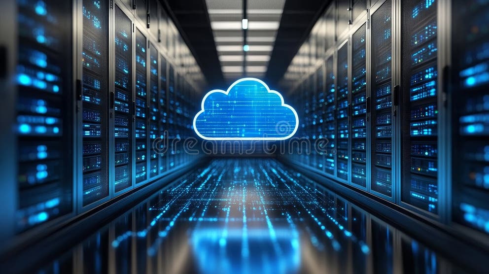 Diagram Depicting a Low-cost Cloud Computing Configuration, Featuring a ...