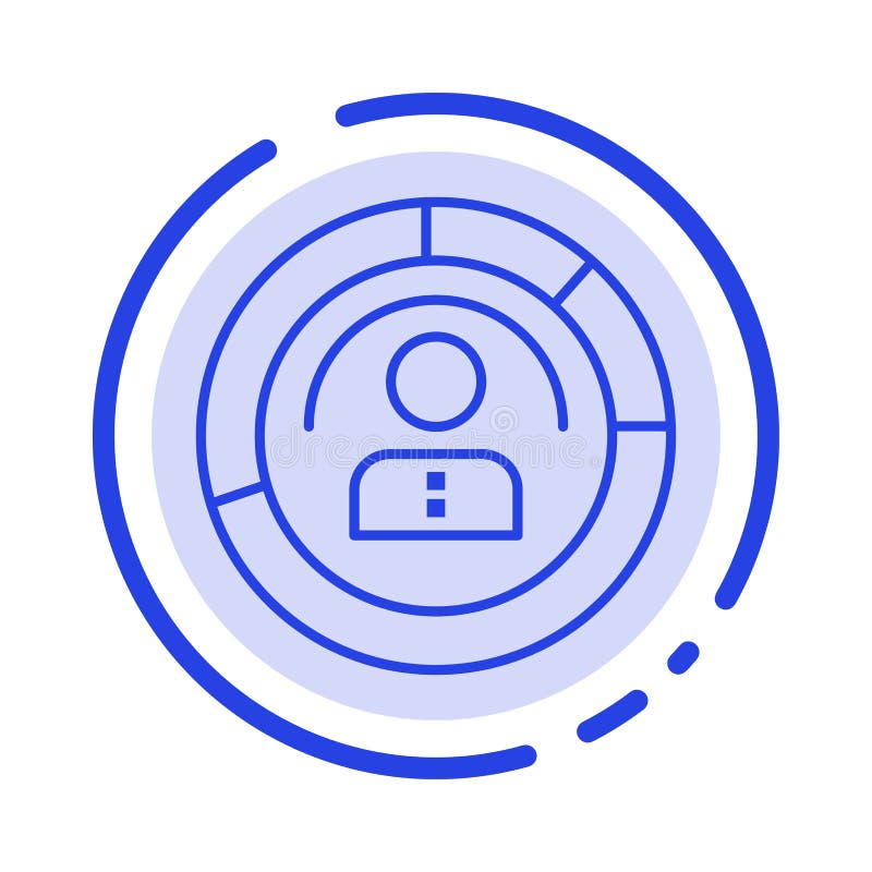 Diagram, Features, Human, People, Personal, Profile, User Blue Dotted ...