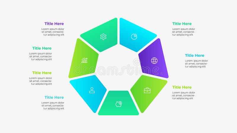 Heptagon Diagram Infographic Stock Illustrations – 184 Heptagon Diagram ...