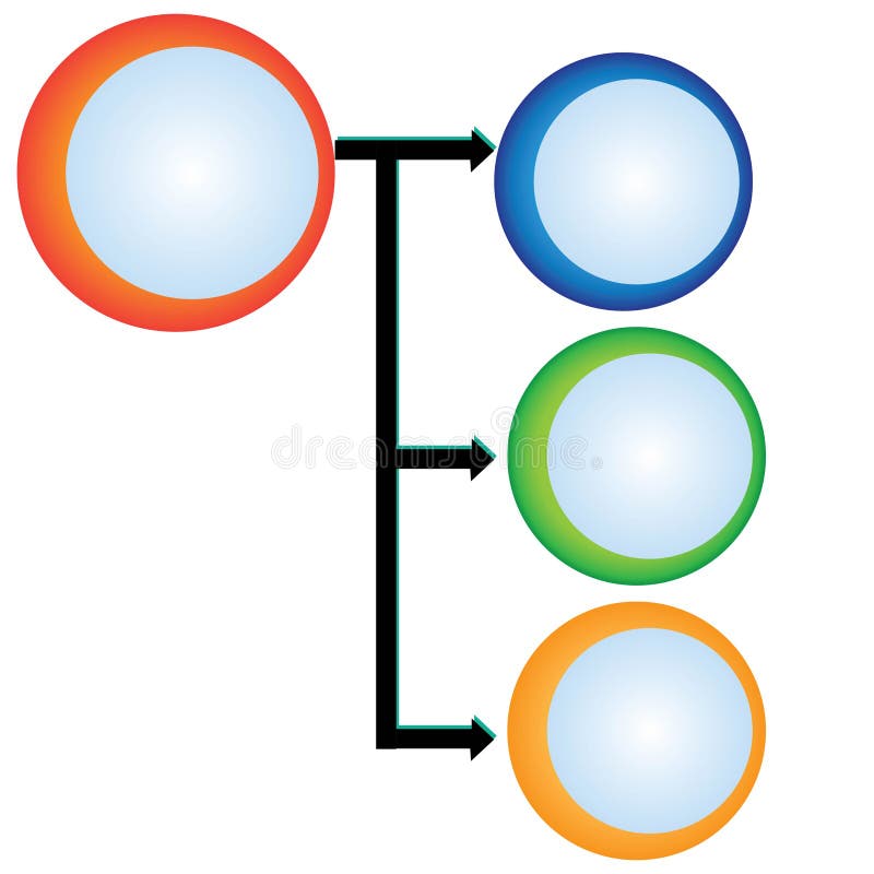 Blank diagram stock illustration. Illustration of elements - 16514639