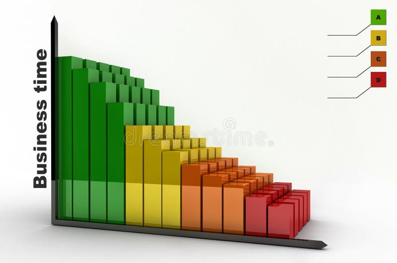 Diagram graf stock illustrationer. Illustration av annonserar - 53765606