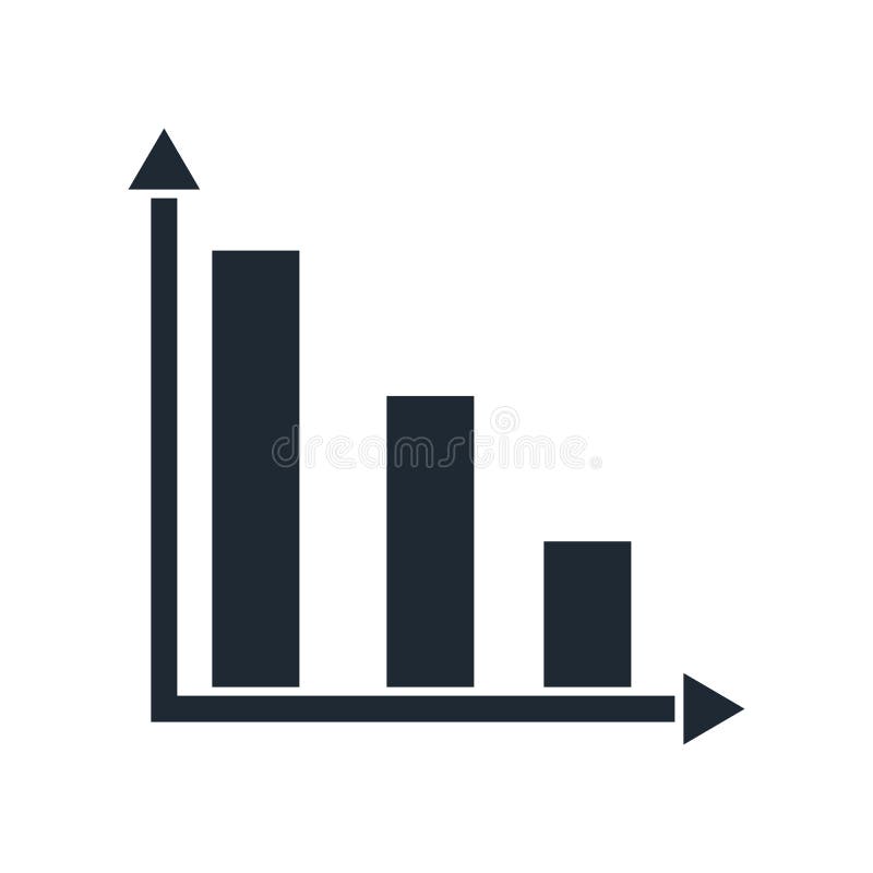 Diagram icon chart symbol stock vector. Illustration of demography ...
