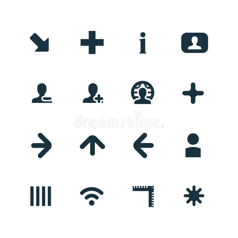 Diagram icons set stock vector. Illustration of business - 52613101