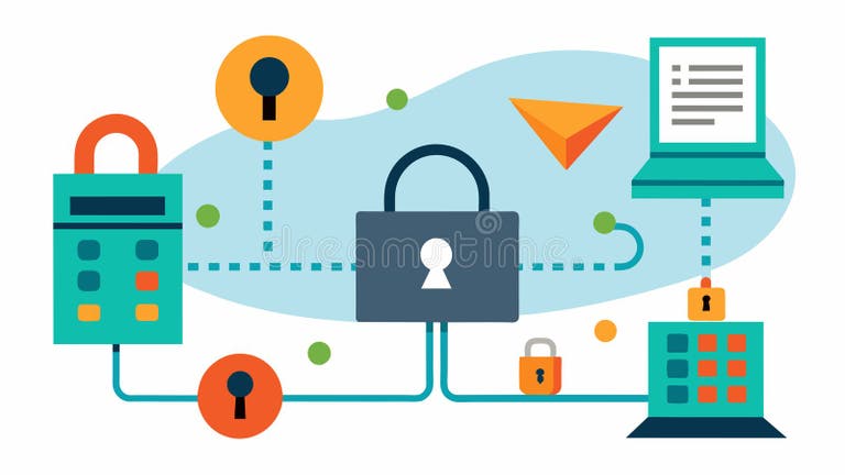 A Diagram Illustrating How Data is Encrypted at the Source and ...