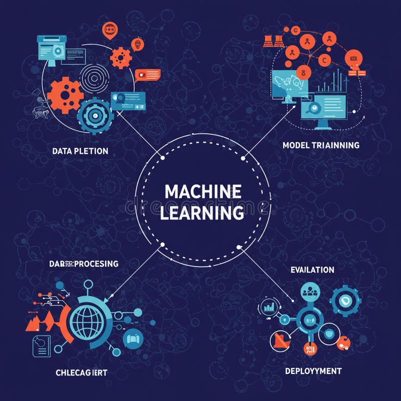Machine Learning Concepts Stock Illustrations – 8,970 Machine Learning ...