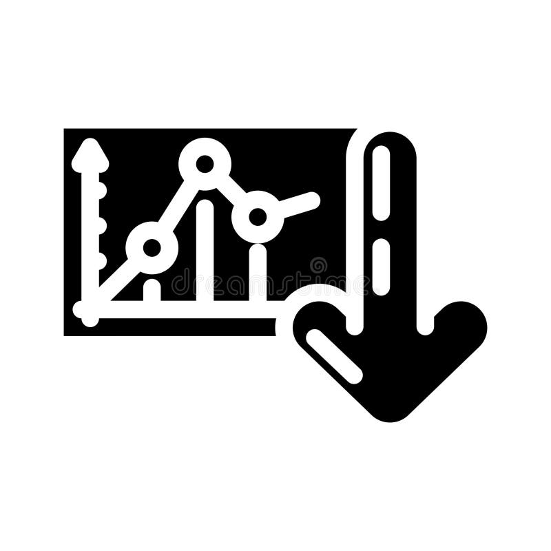 Diagram Loading Statistical Data Icon Doodle Illustration Stock Vector ...