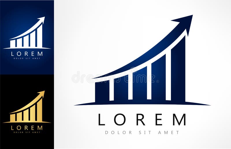 Diagram logo vector stock vector. Illustration of insignia - 111014455