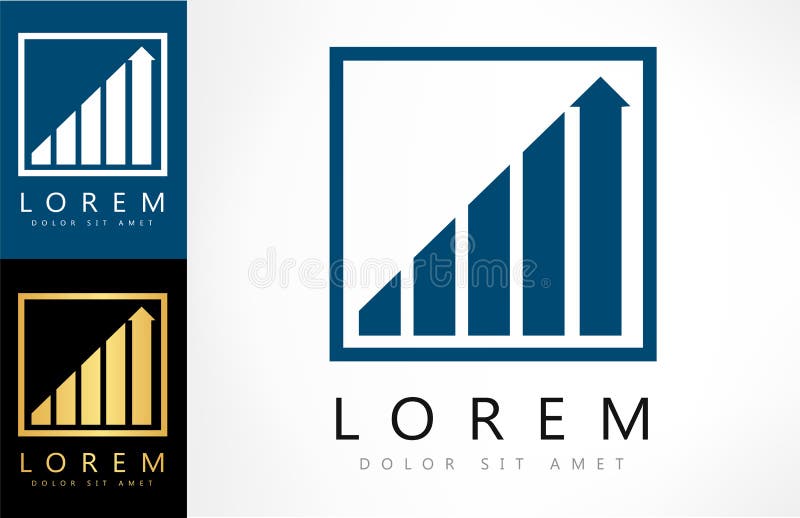 Diagram logo vector stock vector. Illustration of meta - 118466607