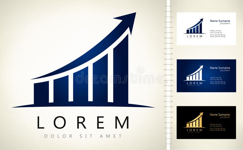 Diagram logo vector stock vector. Illustration of diagram - 97074990