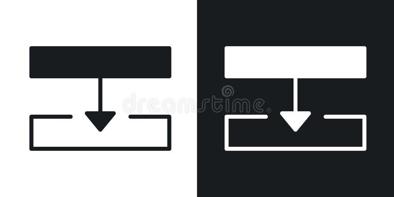 Diagram Next Icon Isolated on White Background Stock Vector - Illustration of isolated ...
