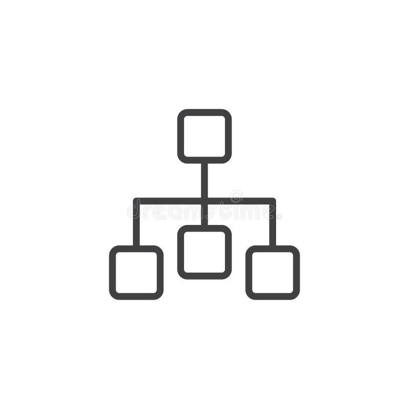 Organizational Chart Icon Vector, Hierarchy Solid Logo Stock Vector ... Organizational Chart Icon Vector, Hierarchy Solid Logo Stock Vector ...