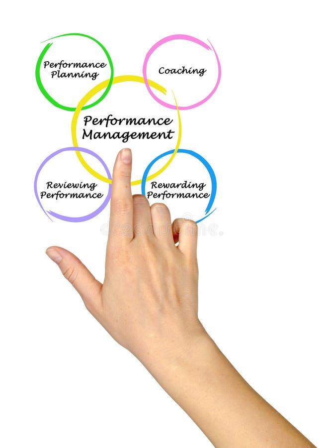 Diagram of Performance Management Stock Image - Image of diagram ...