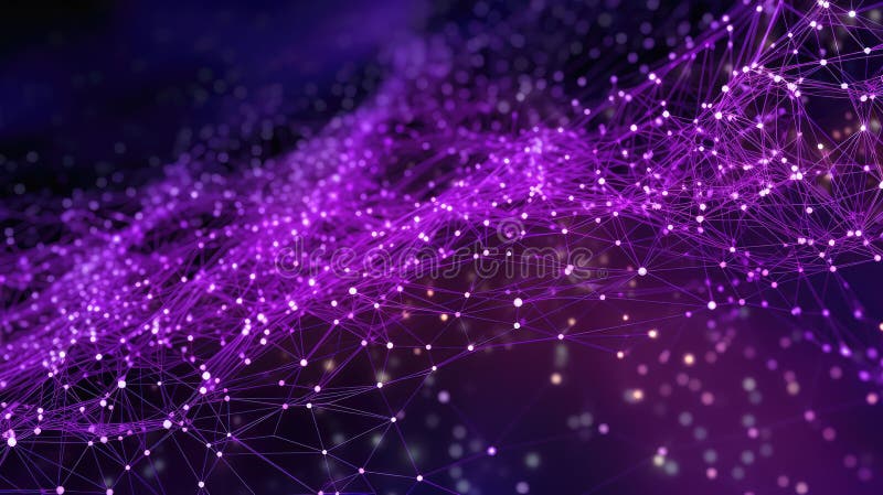 Diagram purple big data stock illustration. Illustration of ...