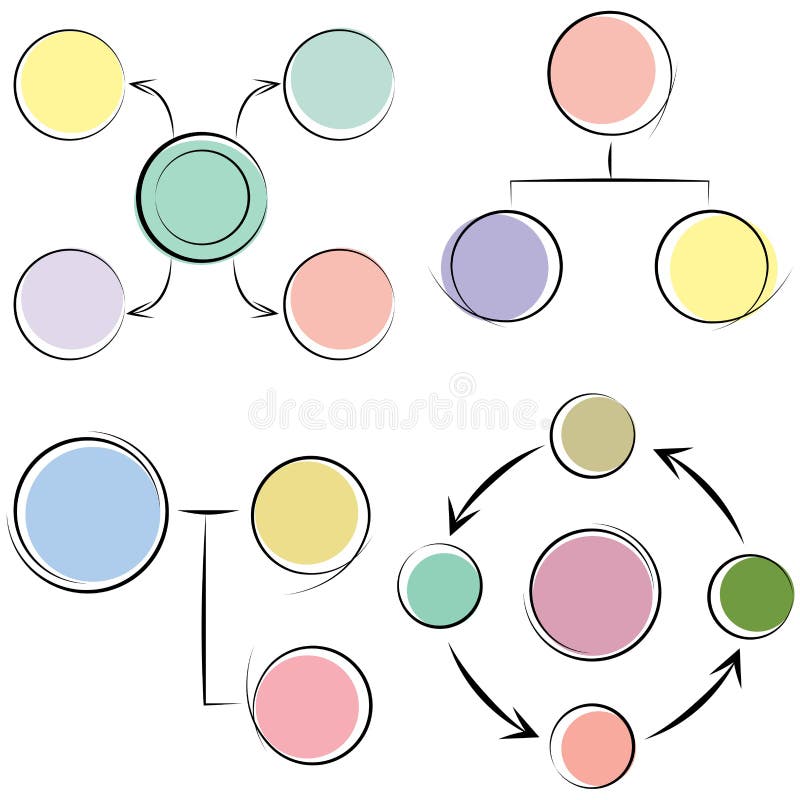 Diagram stock illustration. Illustration of doodle, template - 37068855