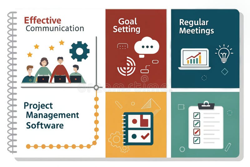 A Diagram Showing the Four Key Elements of Successful Project ...