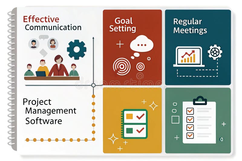 A Diagram Showing the Four Key Elements of Successful Project ...