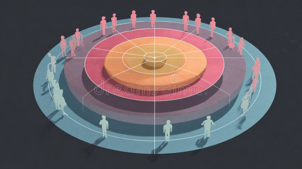 Support System Layers Illustrated in a Radial Diagram Featuring Friends ...