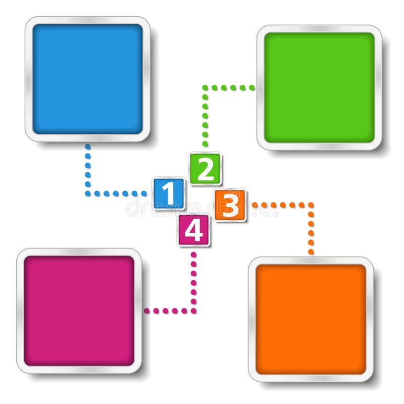 Diagram template stock vector. Illustration of shape - 27072705