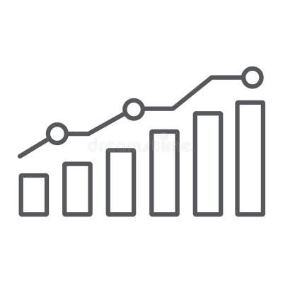 Line Graph Black White Stock Illustrations – 30,912 Line Graph Black ...