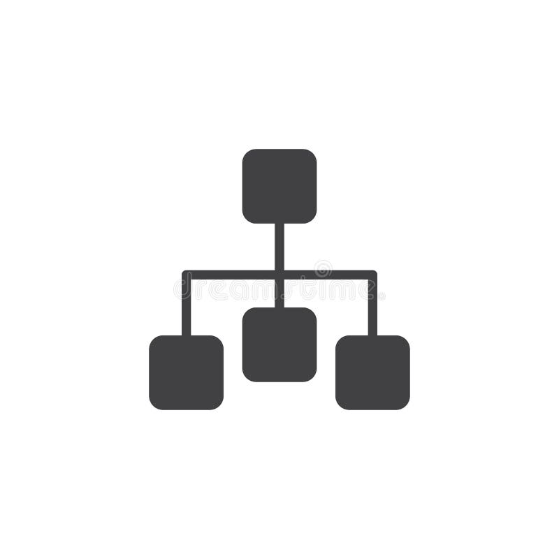 Organizational Chart Icon Vector, Hierarchy Solid Logo, Pictogram Stock ... Organizational Chart Icon Vector, Hierarchy Solid Logo, Pictogram Stock ...