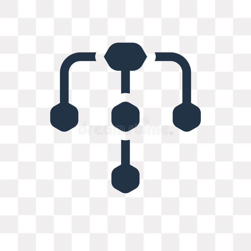 Diagram Vector Icon Isolated on Transparent Background, Linear D Stock ...