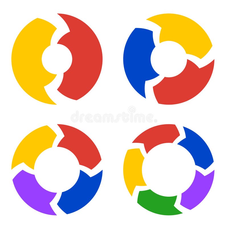 Diagramas del ciclo ilustración del vector. Ilustración de diagrama ...