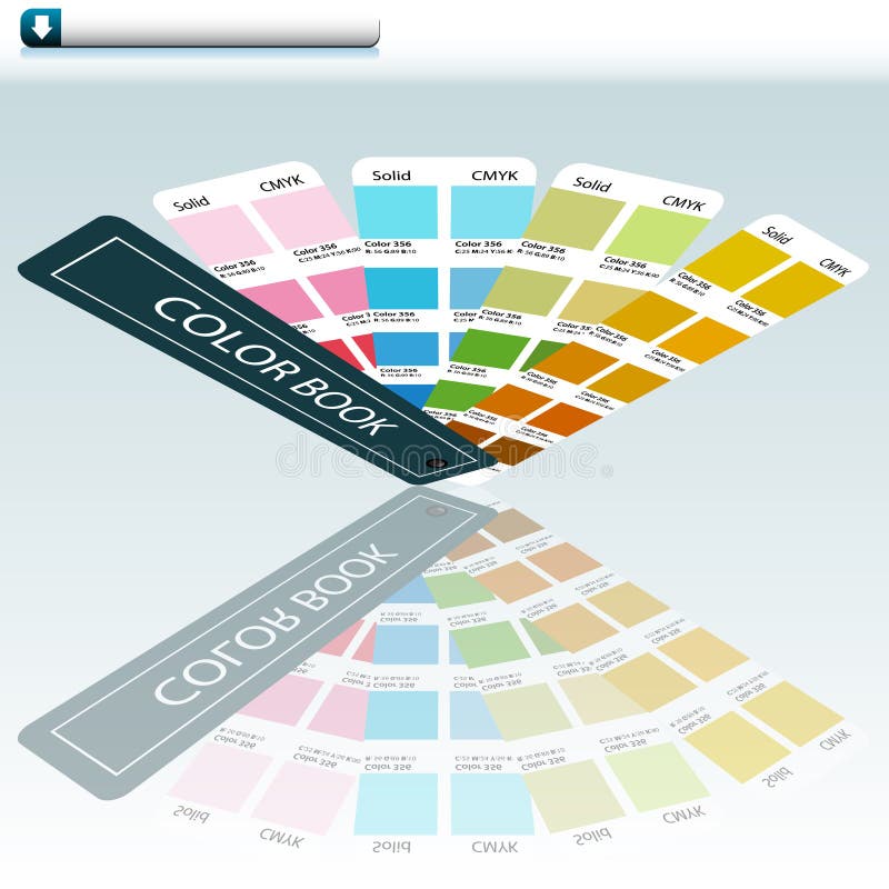 Diagramme De Guide De Couleur Illustration de Vecteur - Illustration du ...