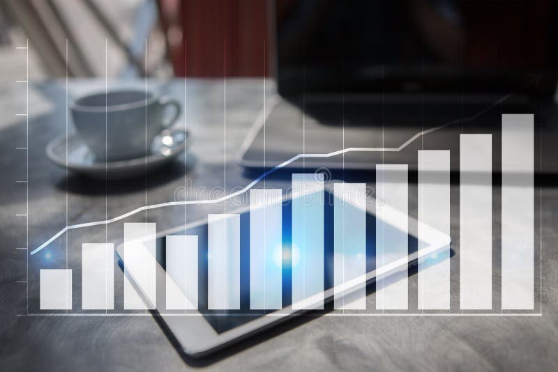 Diagrams and Graphs. Business Strategy, Data Analysis, Financial Growth ...