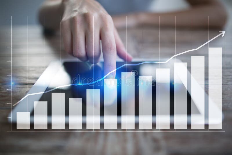 Diagrams and Graphs. Business Strategy, Data Analysis, Financial Growth ...