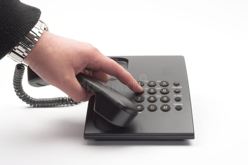 Dial stock image. Image of device, modern, white, hold - 8574381