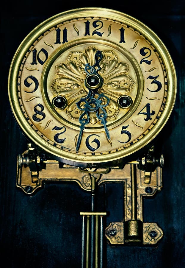 Dial of ancient hours stock image. Image of numerals, metal - 386467