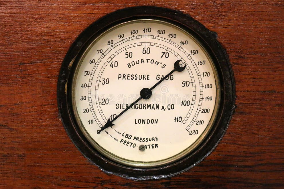 Dial barometer stock image. Image of indicator, barometer - 80532951