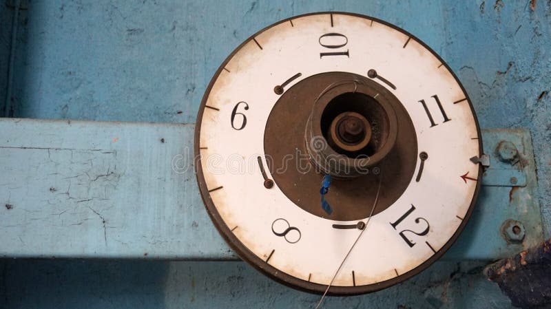 Dial on a beam stock photo. Image of technology, measure - 77991330