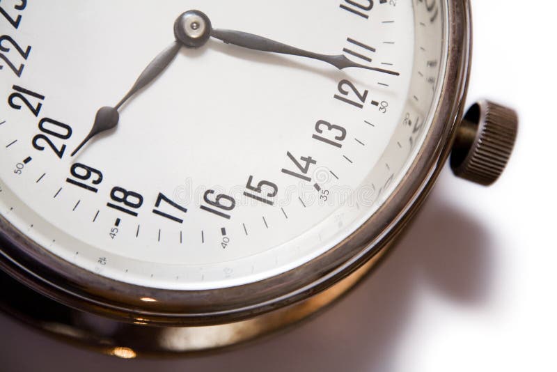 Dial de reloj imagen de archivo. Imagen de esperar, veinte - 4440955