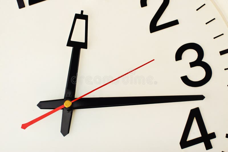 Dial del reloj foto de archivo. Imagen de puntero, negocios - 50600938