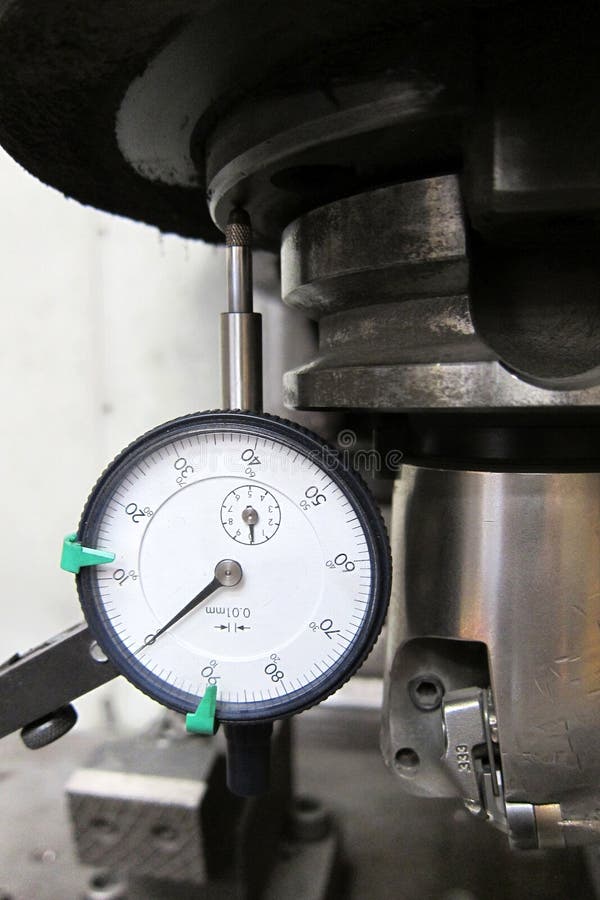 Dial gauge stock photo. Image of isolate, granite, dial - 58211608