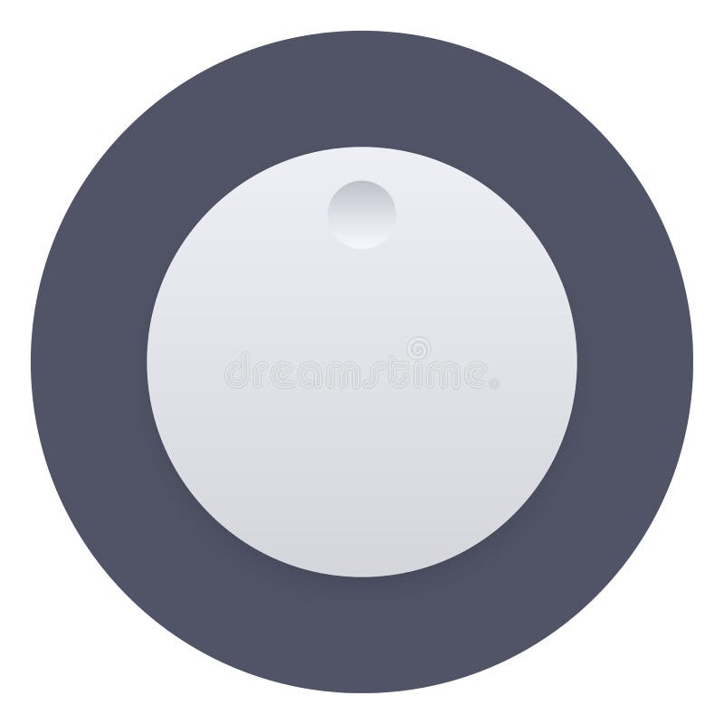 Dial Knob UI Element. Volume Music Round Control Knob Flat Icon, Vector ... Dial Knob UI Element. Volume Music Round Control Knob Flat Icon, Vector ...